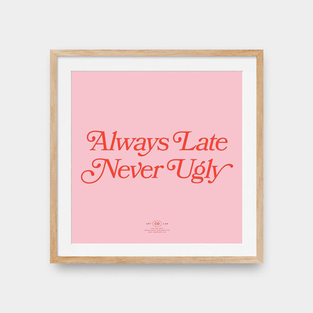 Always Late Never Ugly Vol. 2 - LNDN GRAY